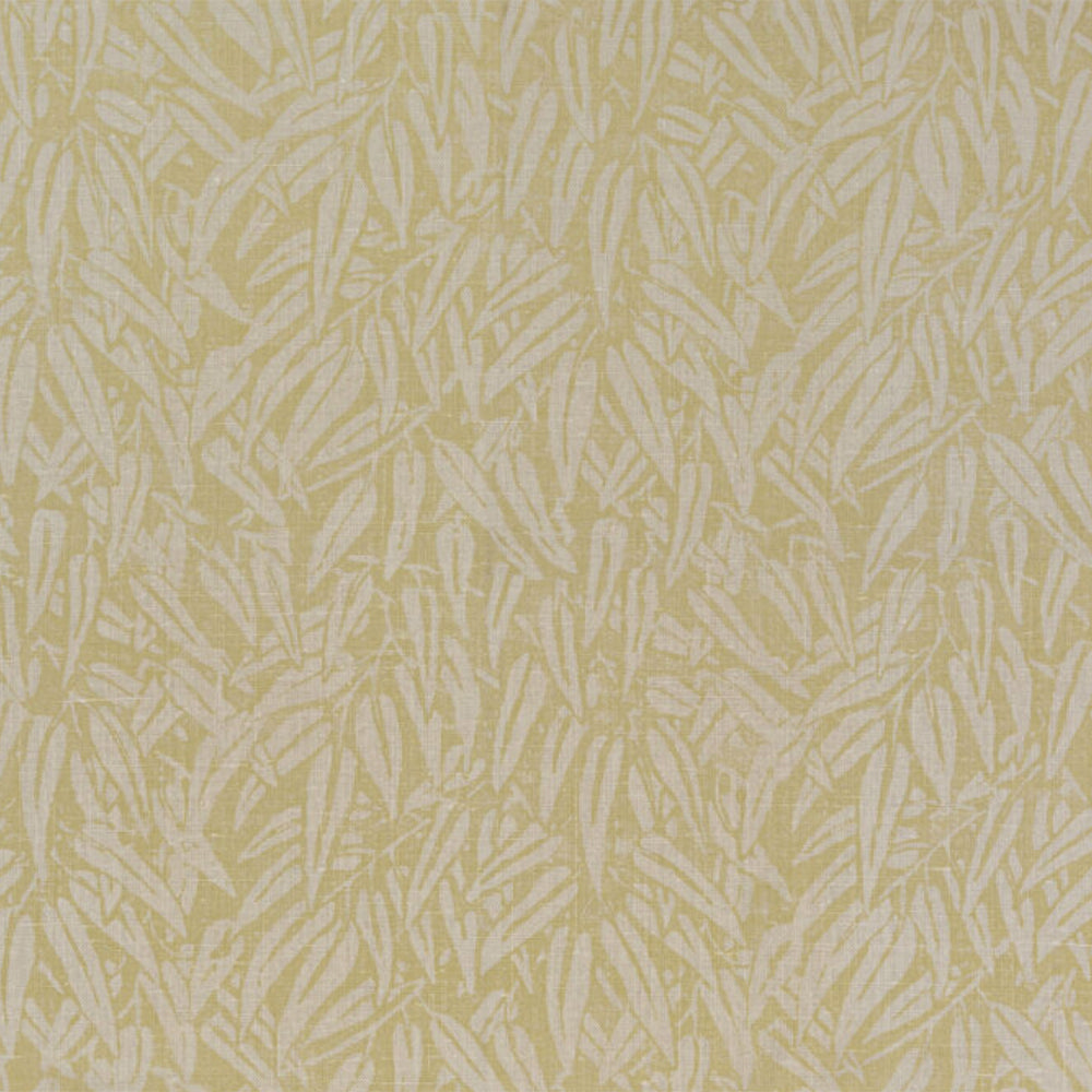 PEGGY ANGUS WILLOW YELLOW LINEN FABRIC – Blithfield & Company