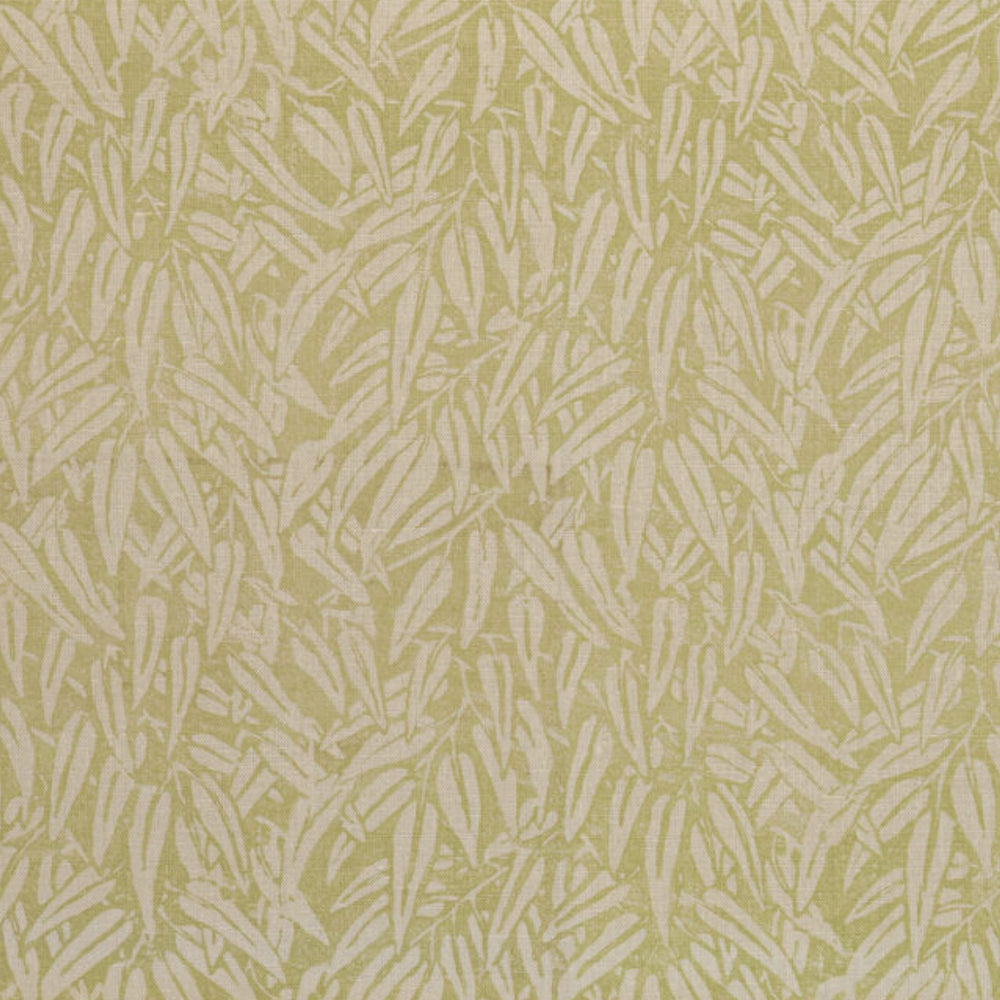 PEGGY ANGUS WILLOW LIME LINEN FABRIC – Blithfield & Company